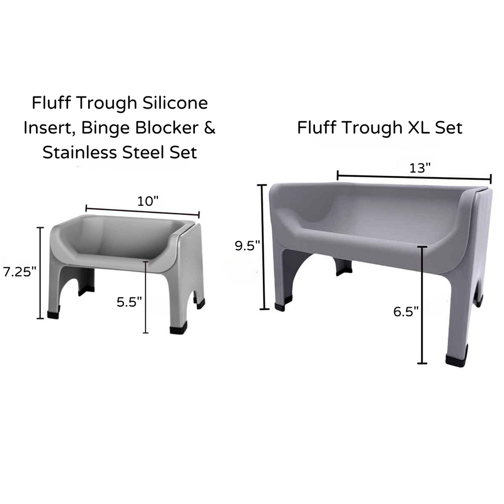 Fluff Trough Silicone Insert Set – The Pugly Company Inc.