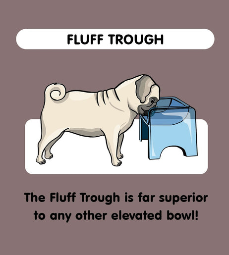 Fluff Trough Binge Blocker Set - Original – The Pugly Company Inc.