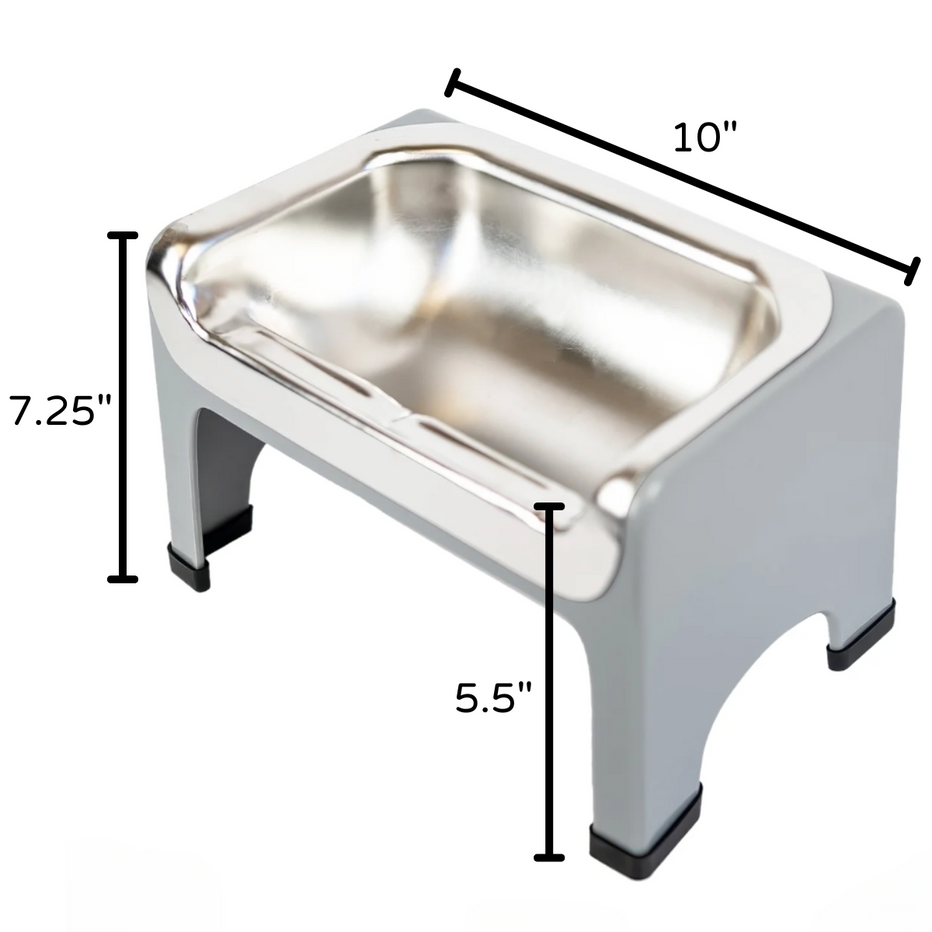 Fluff Trough Stainless Steel Set – The Pugly Company Inc.